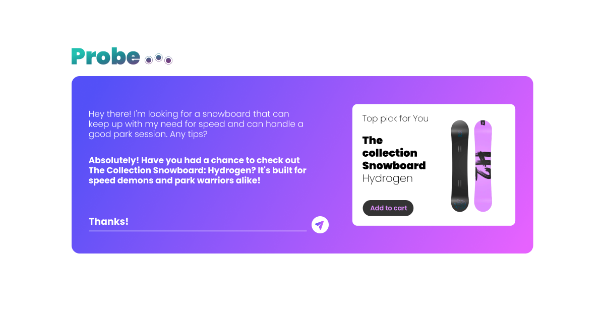 ProbeDots AI Recommendation Assistant